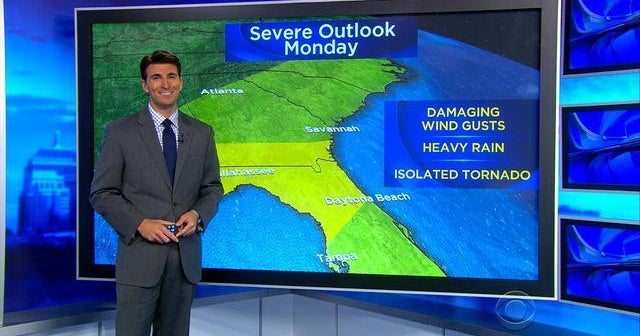 What will new severe weather system bring? - CBS News