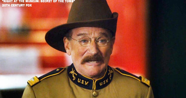 Stars remember Robin Williams at "Night At The Museum" premiere - CBS News