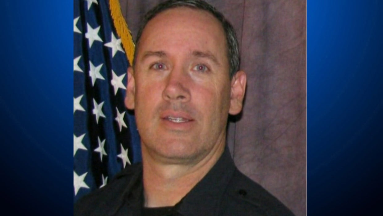 Fallen Boulder Police Officer Eric Talley honored with post office dedication - CBS Colorado