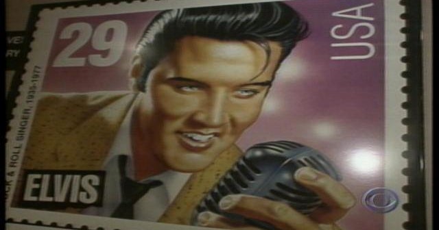 From the archives: Release of the Elvis stamp - CBS News