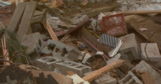 New York man demolishes wife's house with bulldozer - CBS News