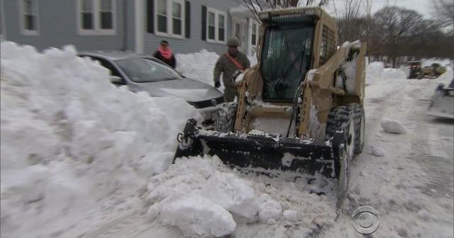 Another blizzard bound for Boston - CBS News