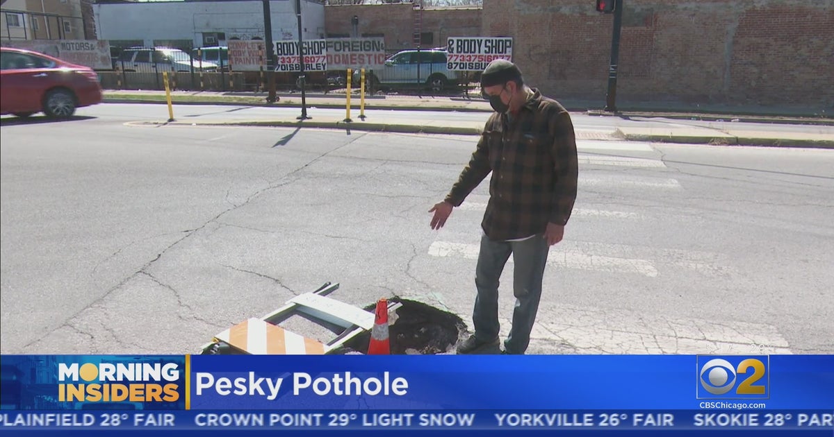 Despite Being Marked 'Completed' In 311, Pothole In South Chicago Is ...