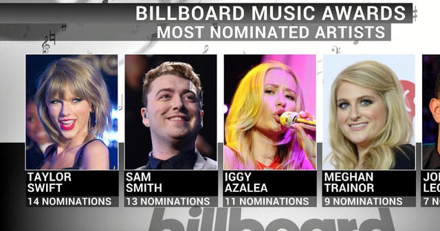 Will Taylor Swift sweep the Billboard Music Awards? - CBS News