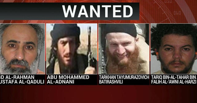 U.S. offers reward for four ISIS leaders - CBS News