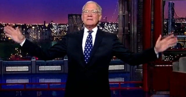 Letterman takes the stage one last time - CBS News