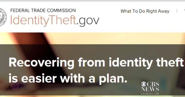 Government website to help victims of identify theft - CBS News