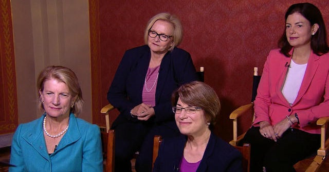 Bonds between female senators that make Washington work - CBS News