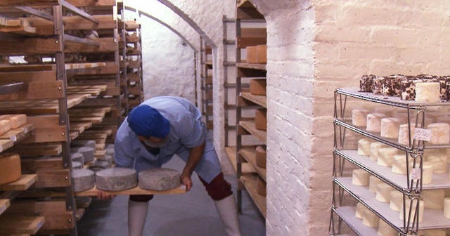 NYC cheese shop uses underground aging technique - CBS News