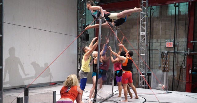 Daredevil dancing: The art of flying, flipping and falling - CBS News