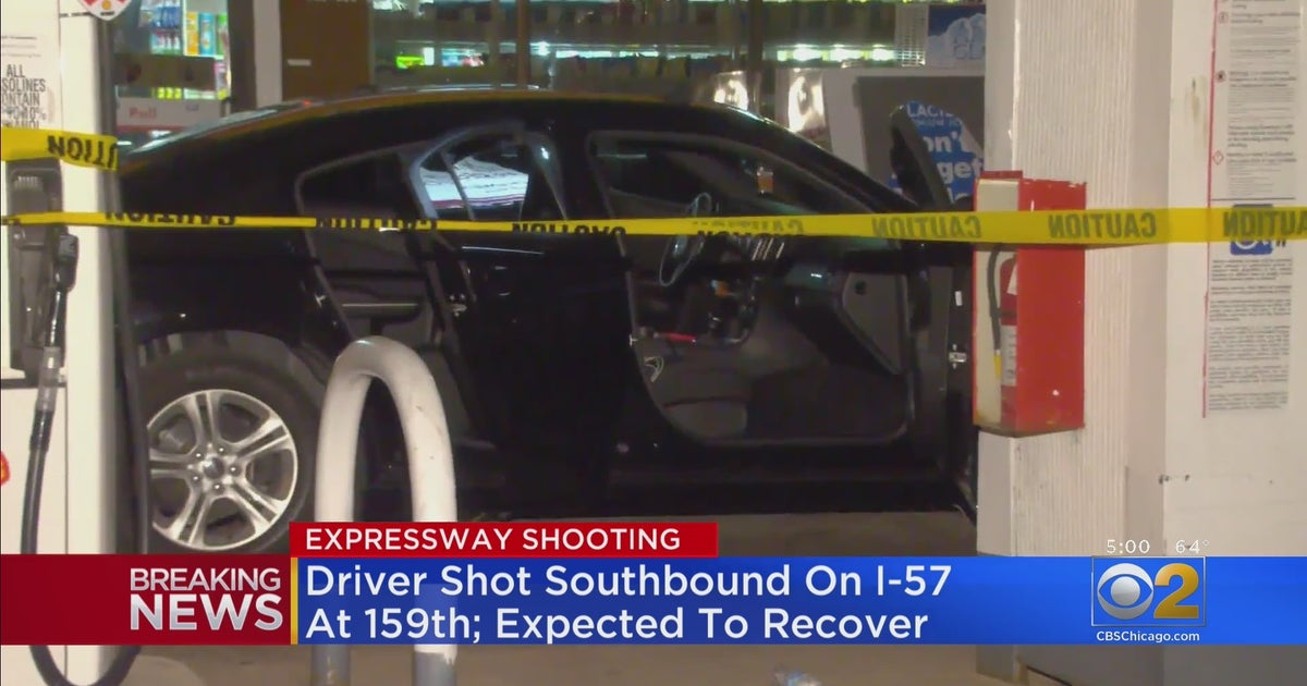 Driver Injured In Shooting On I-57 At 159th Street - CBS Chicago