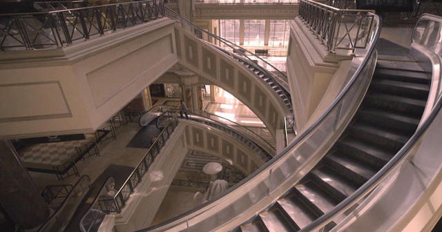 Almanac: The origin of escalators - CBS News