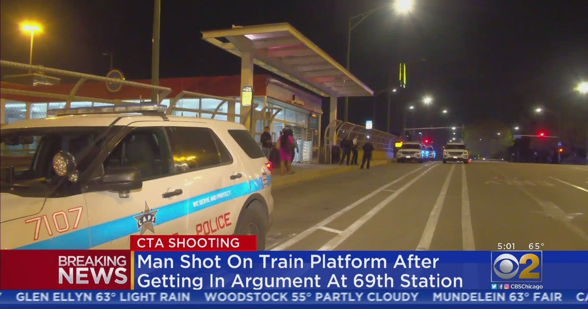 Man Shot During Fight At 69th Street CTA Station - CBS Chicago