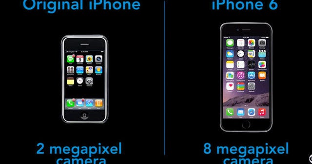 Apple's iPhone, then and now - CBS News