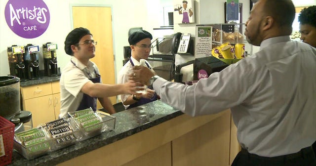 A cafe where all the workers have autism - CBS News