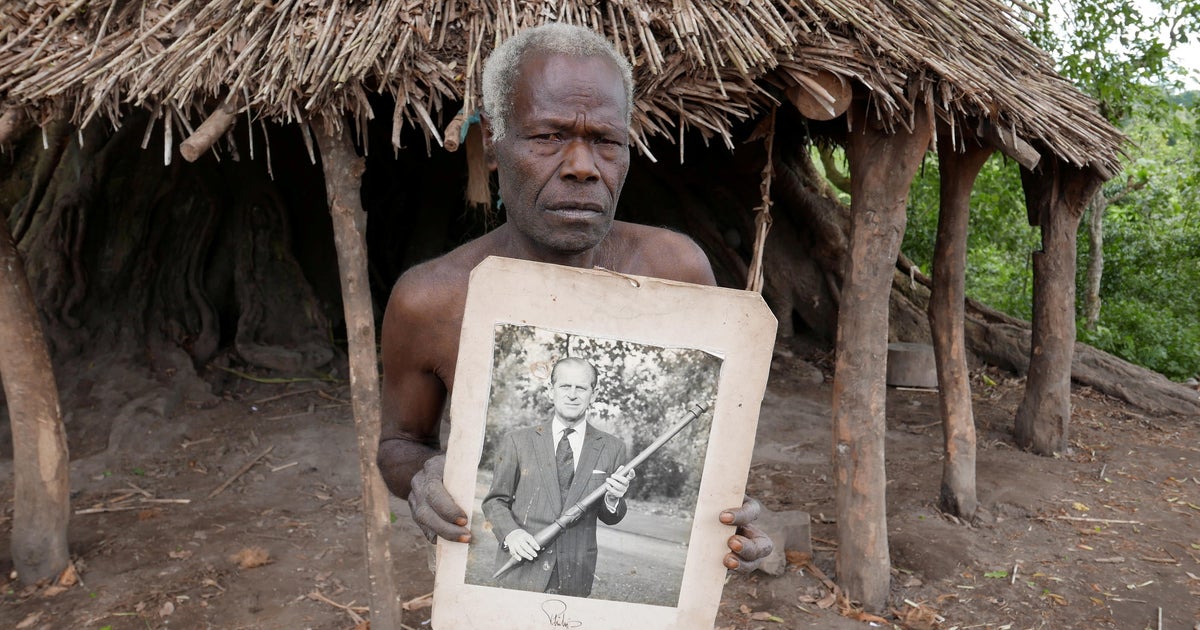 Remote tribes mourning the loss of their god-like figure, Prince Philip ...