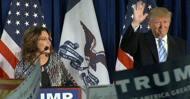 Full video: Sarah Palin endorses Donald Trump - CBS News