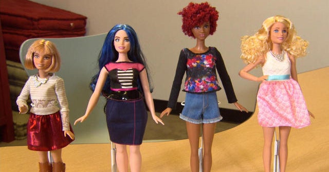 How Barbie's makeover is modifying her entire world - CBS News