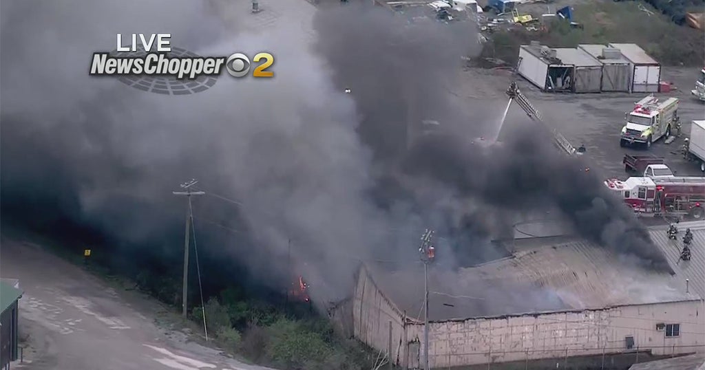 Crews Called For Fire At Body Shop In Butler County - CBS Pittsburgh