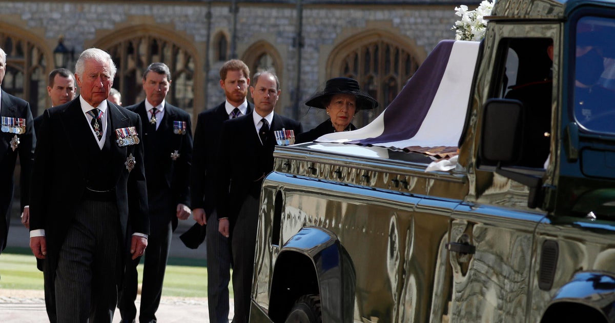 Prince Philip interred at St. George's Chapel - CBS News