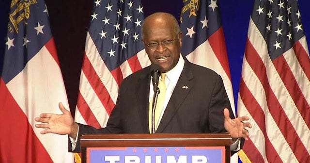 Herman Cain: "Shucky Ducky" Trump is not a racist - CBS News