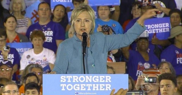 Hillary Clinton pulling ahead in battleground states - CBS News