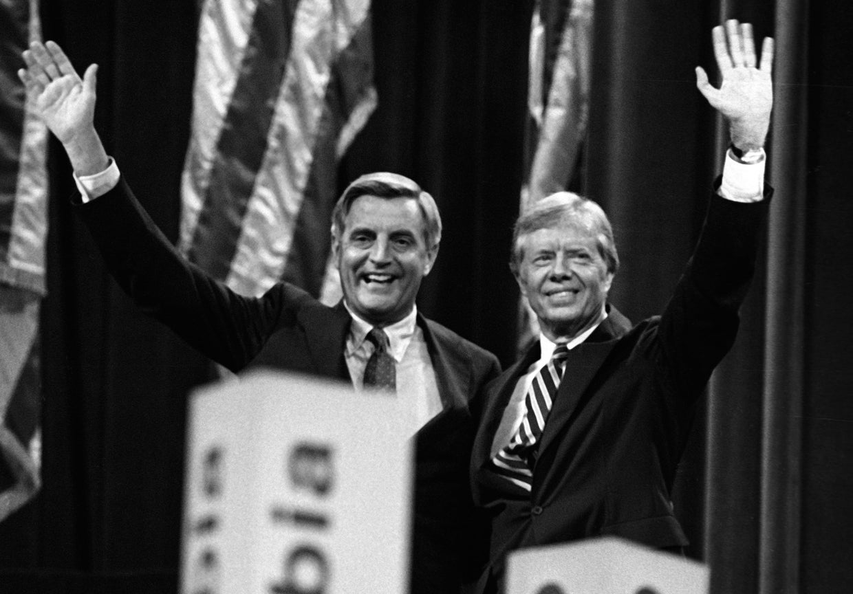 Walter Mondale, former vice president, has died at age 93 - CBS News
