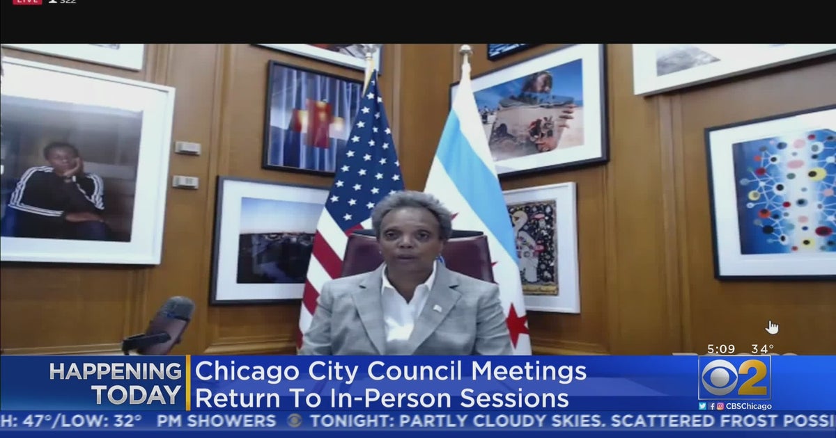 Chicago's City Council Will Meet In-Person Wednesday For First Time In ...