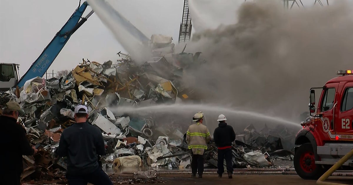 Crews Extinguish Northern Metal Recycling Yard Fire In Minneapolis ...