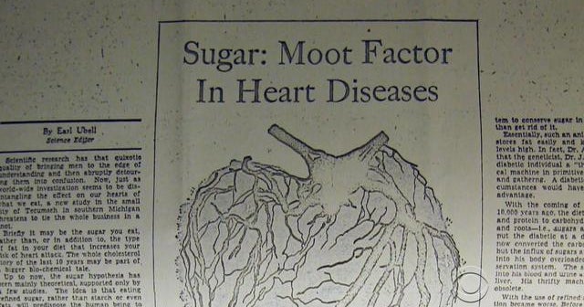 Did sugar industry play down health hazards for decades? - CBS News