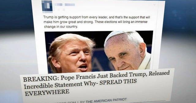 Fake news' impact on politics - CBS News