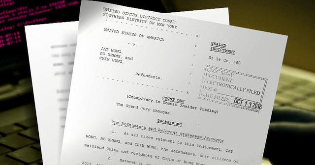 Is hacking the future of insider trading? - CBS News