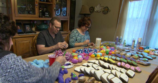 Hidden painted rocks in Ohio spread hope and inspiration - CBS News