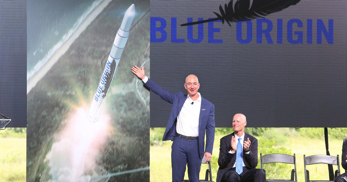 Jeff Bezos is selling tickets to board a rocket ship into space - CBS News
