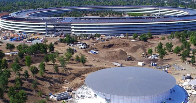 Apple's massive, glitzy new headquarters - CBS News