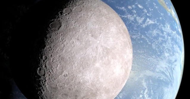 Scientists say there's water underneath the moon's crusty surface - CBS ...