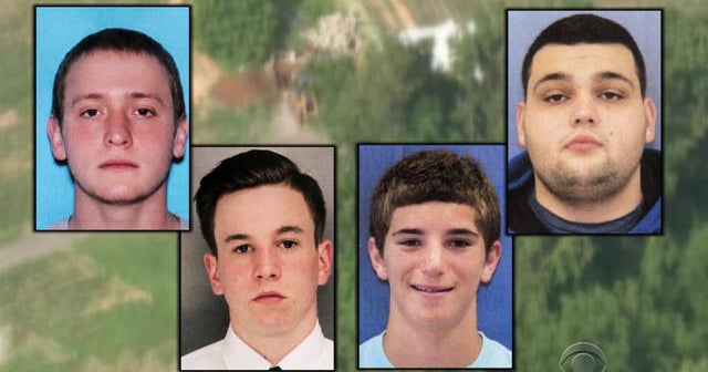 Human remains uncovered in search for four missing men - CBS News