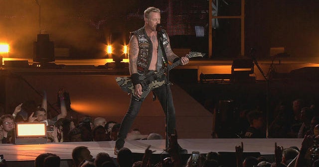 Take an inside look at Metallica's live shows - CBS News