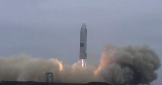 SpaceX Starship prototype launch a success - CBS News