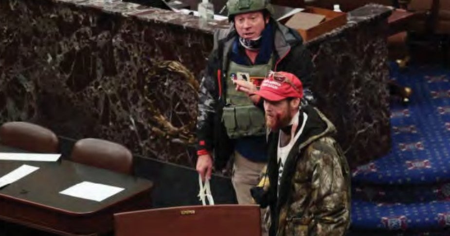 Capitol Rioters Make Questionable Claims About Police - CBS Baltimore