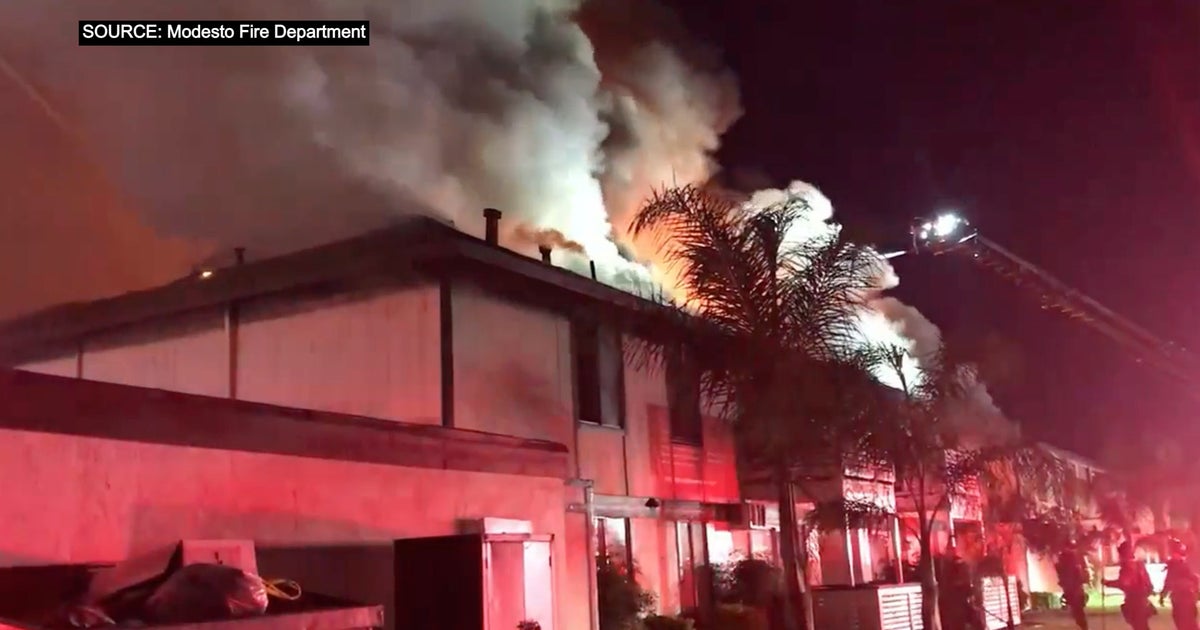 12 People Displaced After Early Morning Fire At Modesto Apartment ...