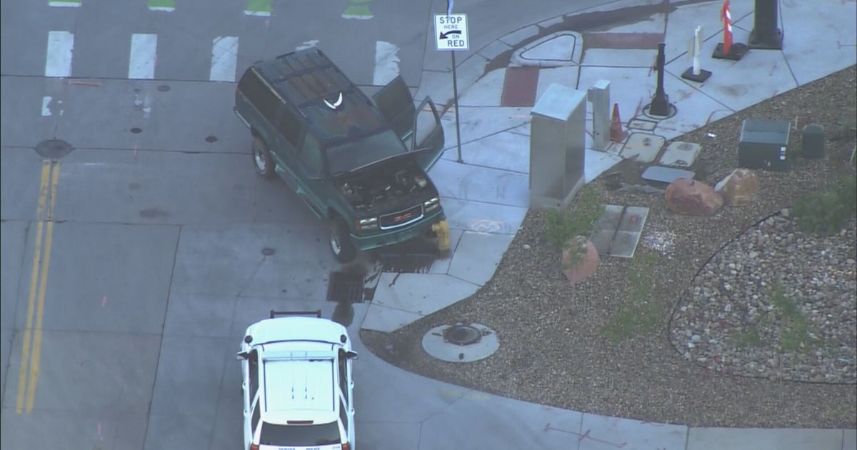 Search Continues For Driver Who Crashed Into Fire Hydrant, Ran Away ...