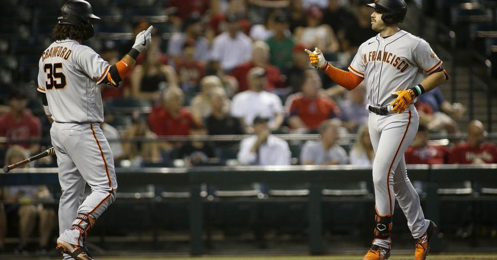Evan Longoria Powers San Francisco Past Arizona - CBS San Francisco
