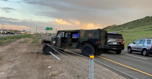 Man Steals Humvee From National Guard Armory In Golden, Leads Jefferson ...