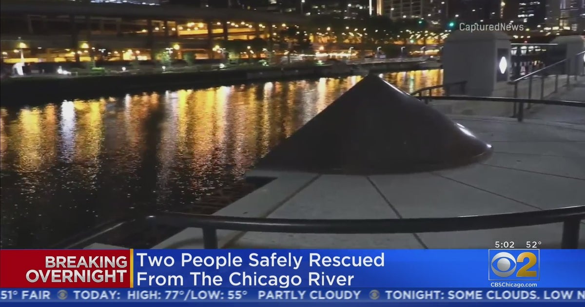 2 People Rescued From The Chicago River - CBS Chicago
