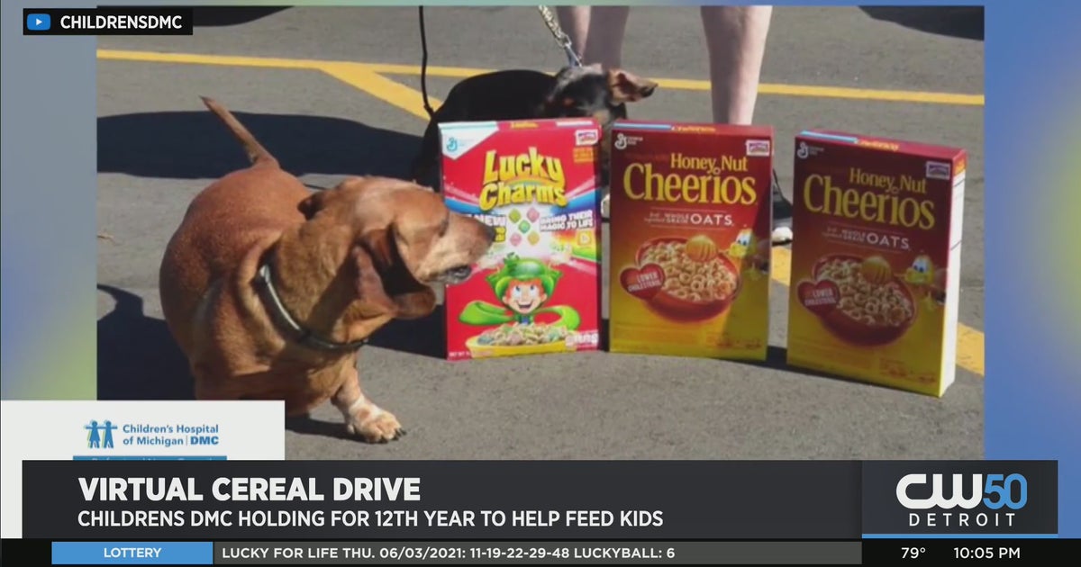 Detroit Medical Center Kicks Off Its Virtual Cereal Drive - CBS Detroit