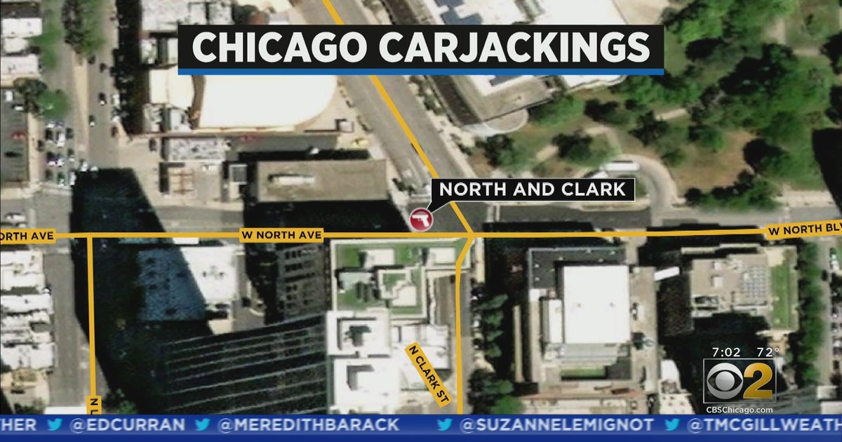 Two Armed Carjackings Within Minutes In Loop, Gold Coast - CBS Chicago