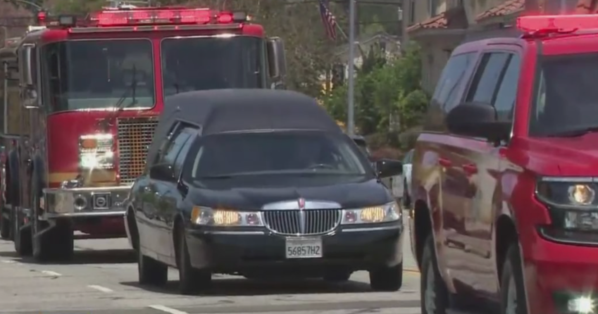 Funeral Procession Held For Fallen Firefighter Tory Carlon, Shot And ...
