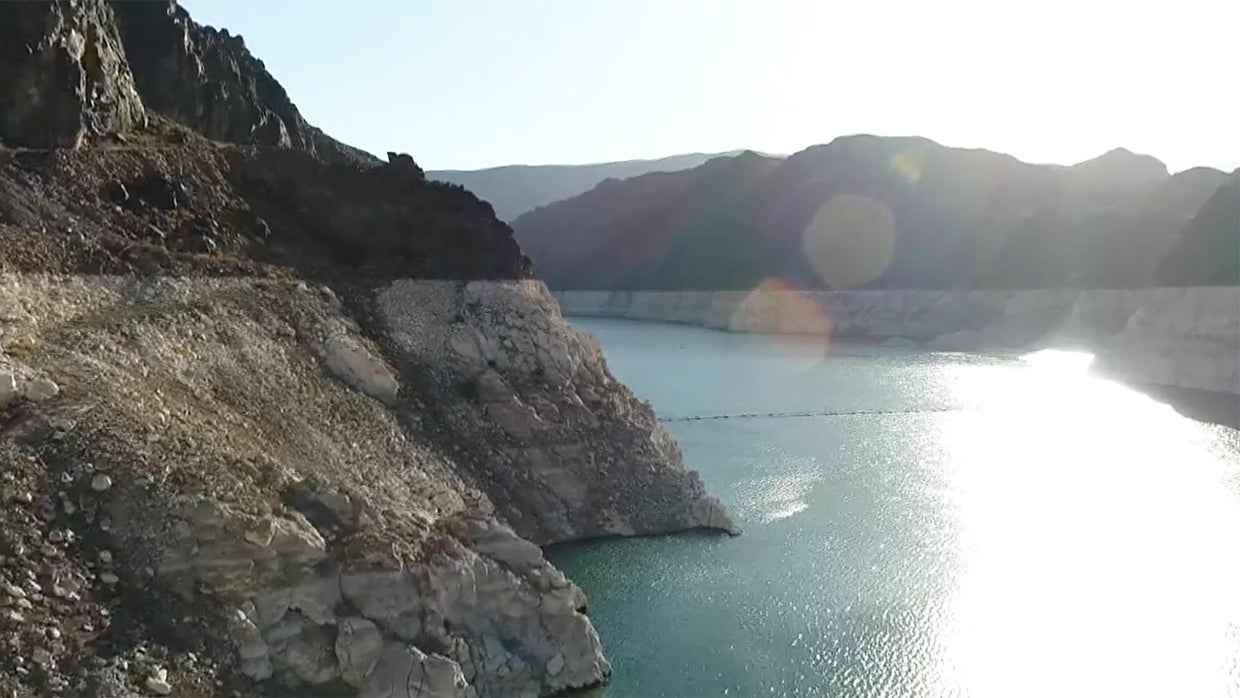 "Mega-drought" takes dramatic toll on Colorado River system that ...