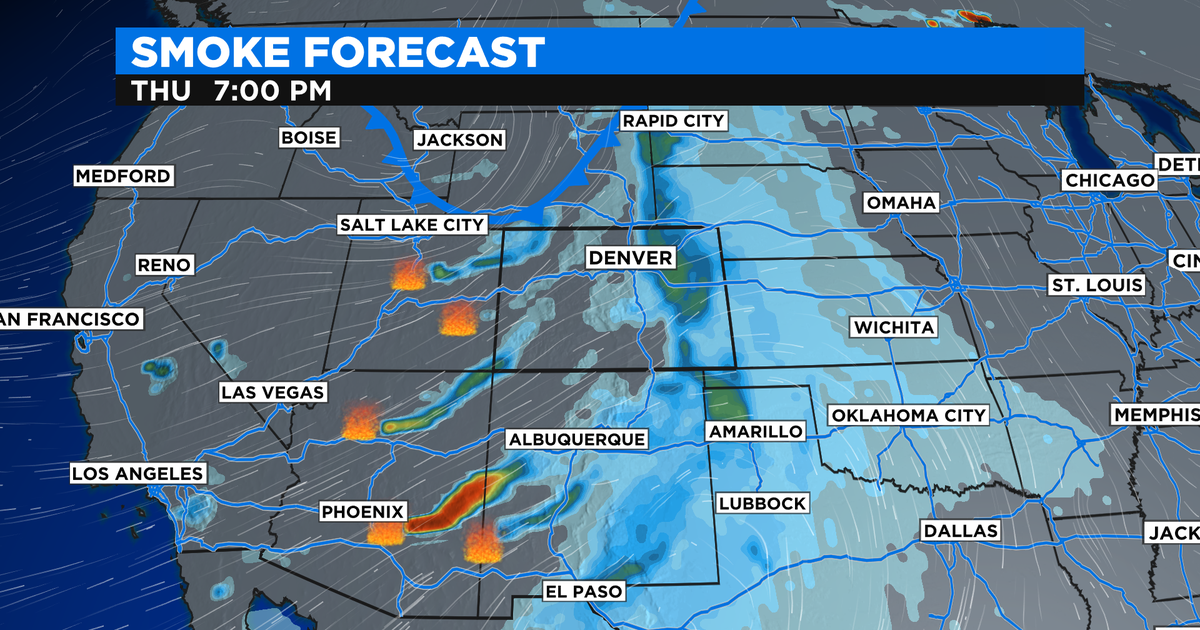 Colorado Weather: Heat And Haze Holds Before Friday Front - CBS Colorado